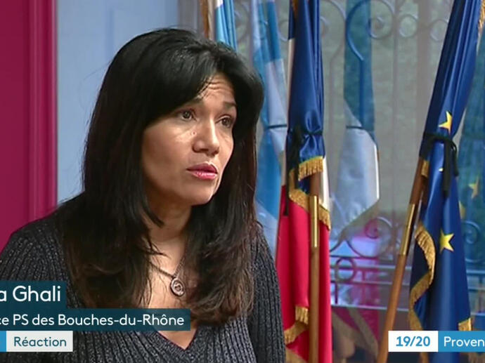 Effondrements d'immeubles rue d'Aubagne : réaction de Samia Ghali | INA