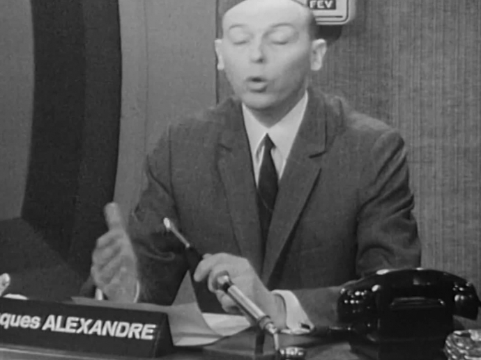 Plateau Jacques Alexandre 24 Heures sur la Une | INA