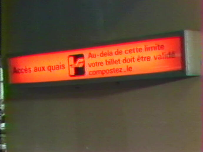 Composter son billet de train, une nouvelle obligation | INA