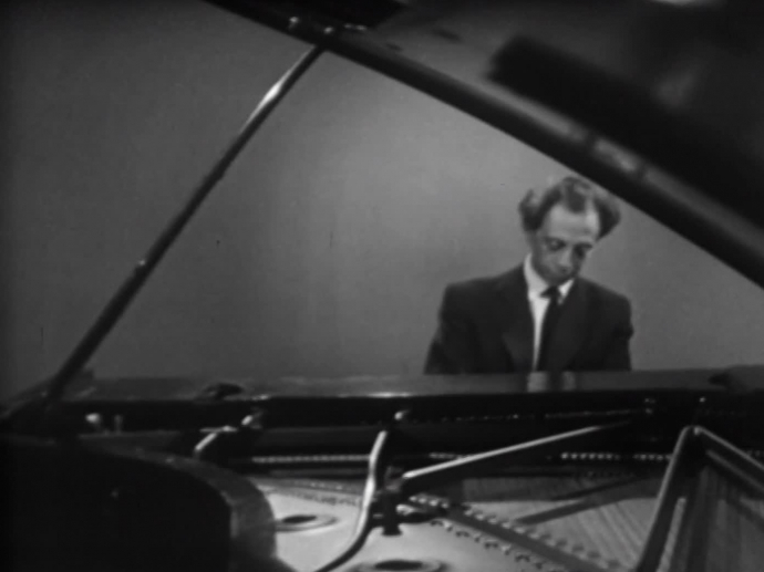 Gyorgy Sebok dans une étude de Chopin | INA