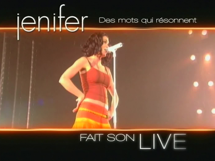 Jenifer : Album live version 46 secondes | INA