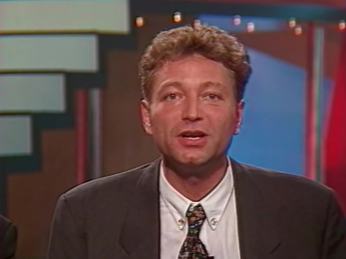 Laurent Boyer à propos d'un incident lors d'une émission en direct | INA