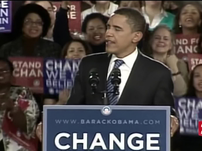 Barack Obama "Yes we can" | INA