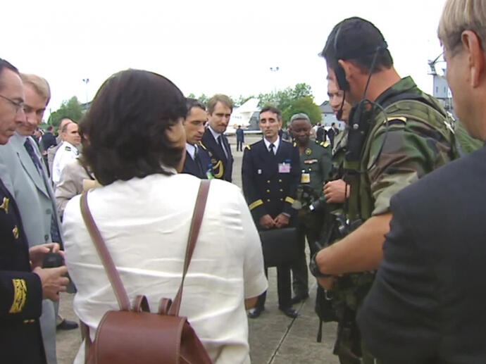 Bricy : rentrée de la base aérienne 123 | INA