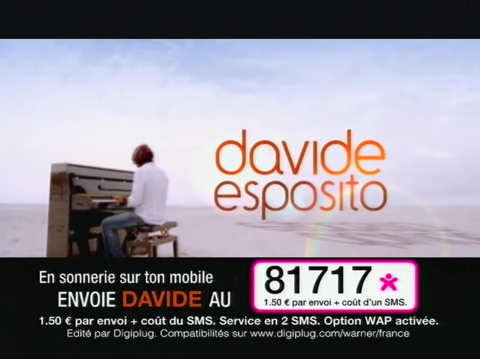 Davide Esposito : io so che tu Version 20 secondes | INA