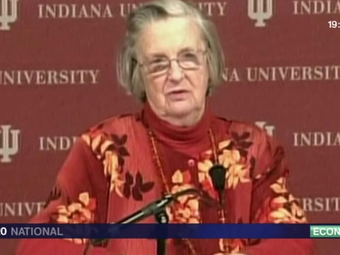 Plateau brève : le Prix Nobel d'économie codécerné à Elinor Ostrom | INA