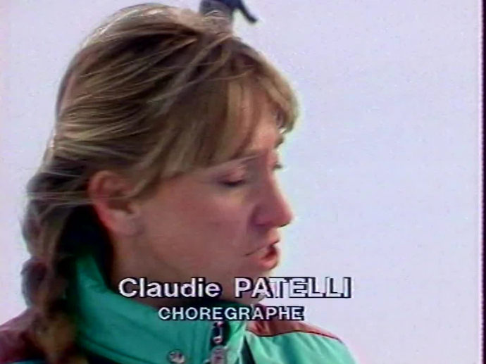 Le ballet à ski avec Christine Rossi | INA