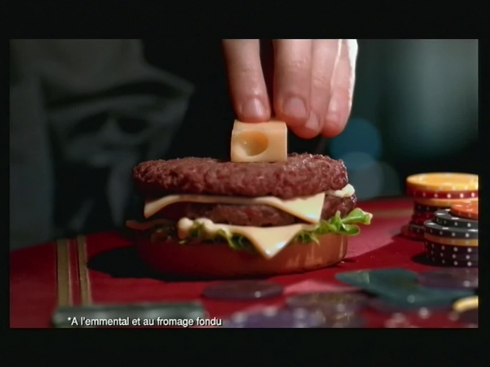 Quick : Coeur burger cheese poker Version 11 secondes | INA