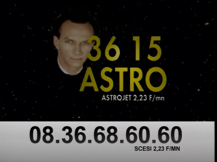 3615 astro : Astro 60.60 | INA