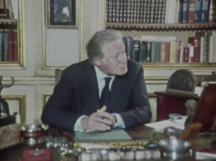 Maurice Druon sur le rôle de l'Académie française | INA