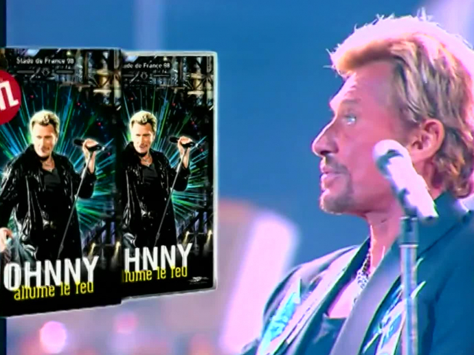 Johnny Hallyday : Stade de France 98 : version 20 secondes | INA