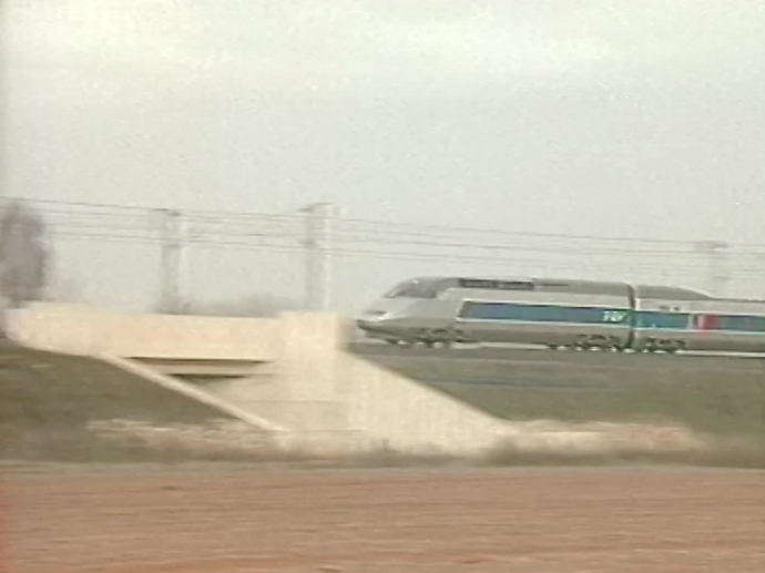 RECORD MONDIAL VITESSE TGV | INA