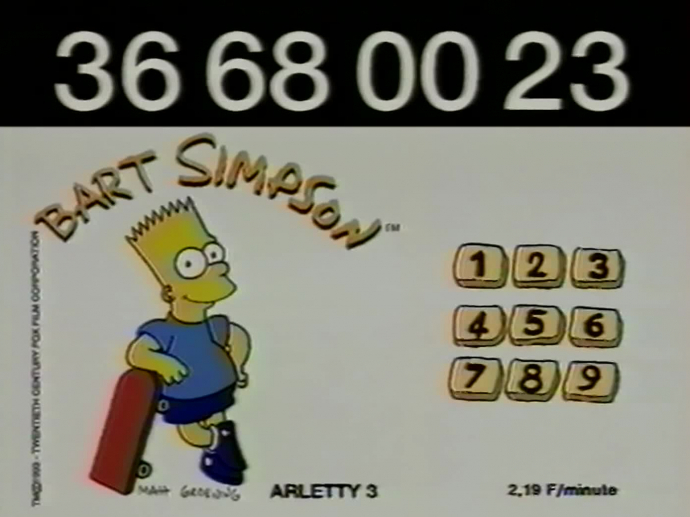 Simpsons : 36 68 00 23 | INA