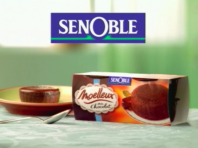 Moelleux au chocolat de Senoble : Moelleux au chocolat fondant ...