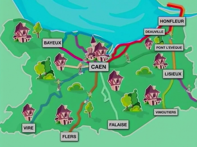 Bus verts du Calvados : Bus verts à 1,50c | INA