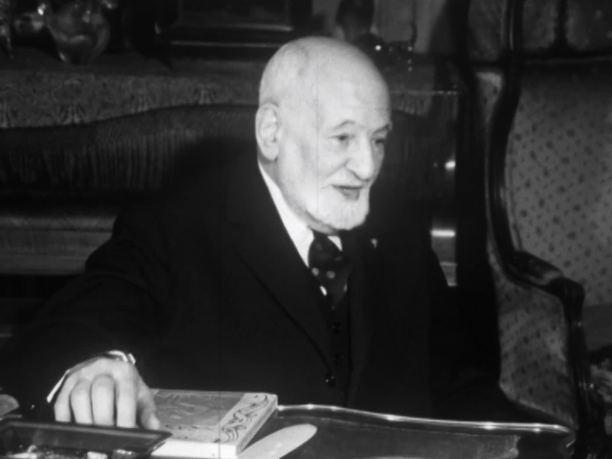 Interview René Cassin Prix Nobel | INA