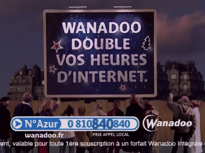 Wanadoo : Affiche version 15 secondes | INA