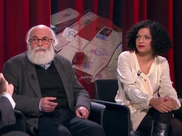 Adolfo et Sarah Kaminsky à propos de la vie d'Adolfo Kaminsky | INA