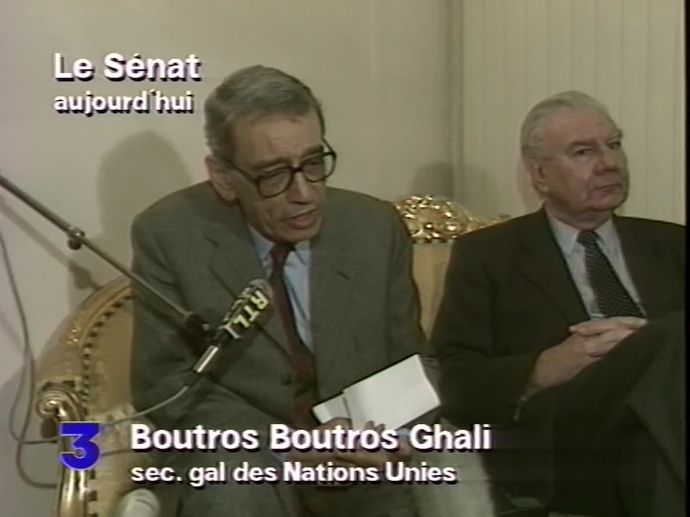 Interview Boutros Boutros Ghali | INA