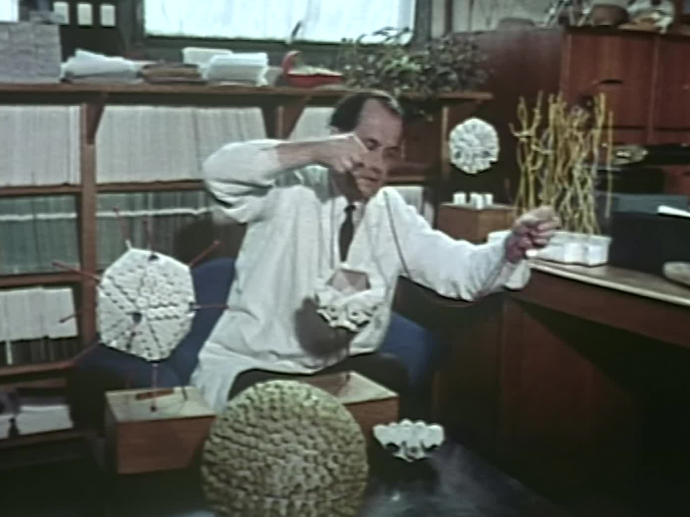 Le Professeur Bernhard sur la structure des virus | INA