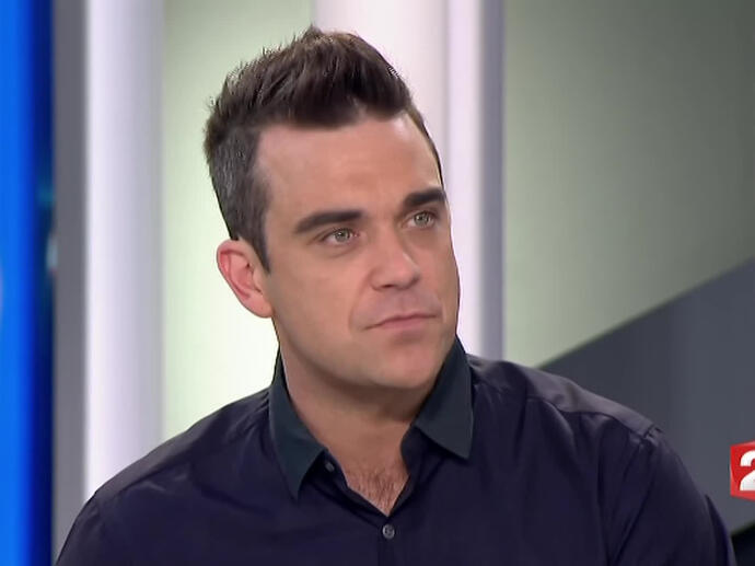 Plateau invité : Sortie du nouvel album de Robbie Williams | INA