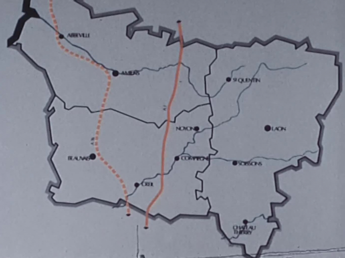 L'aménagement des voies de communication en Picardie | INA