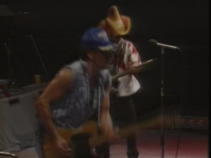 Bruce Springsteen à Vincennes lors d'un concert organisé par SOS ...