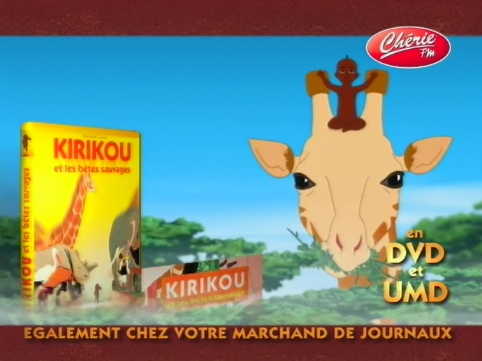 Kirikou et les bêtes sauvages : Kirikou 2 Version 9 secondes | INA