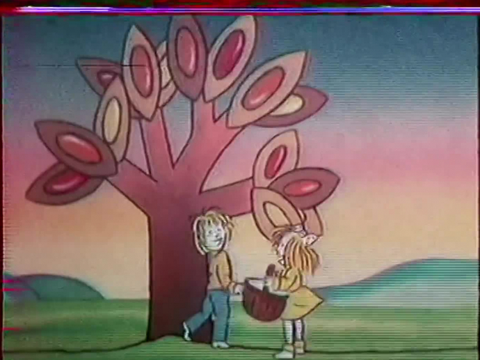 Lu : 3 Chatons : biscuits aux fruits : sur les arbres | INA