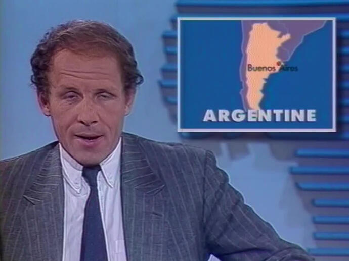 Argentine : Portrait de Juan Peron | INA