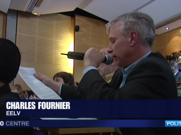 Charles Fournier à propos de la réforme territoriale | INA