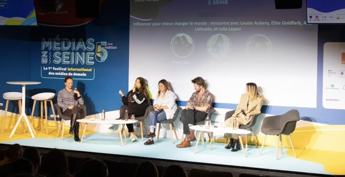 Les rendez-vous de l’INA à Médias en Seine 2023 | INA